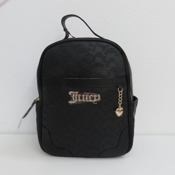 Juicy Couture | Bags | Juicy Couture Black Diamond Backpack | Poshmark